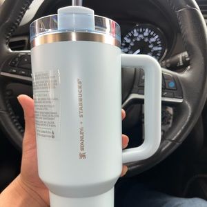 Starbucks | Other | Starbucks X Stanley 4oz Spring Blue Tumbler | Poshmark